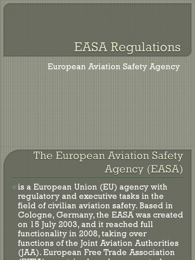 EASA | PDF | Aircraft | Aeronautics