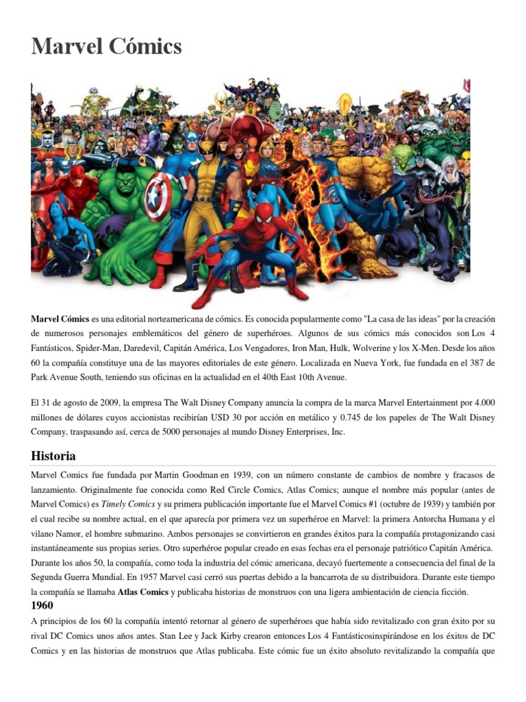 Lectura Heróes | PDF | Comics Marvel | Superhéroes