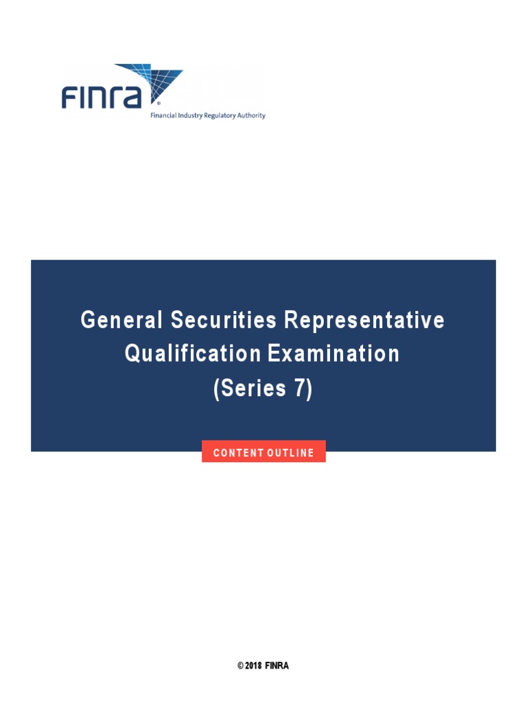 Series 7 Content Outline | PDF | Bonds (Finance) | Yield (Finance)