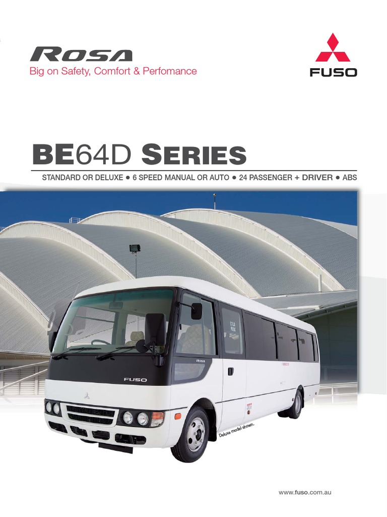 Rosa Bus BE64D | PDF | Manual Transmission | Automatic Transmission
