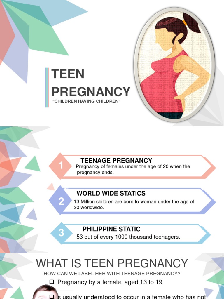 Addressing Teenage Pregnancy in the Philippines | PDF | Teenage ...
