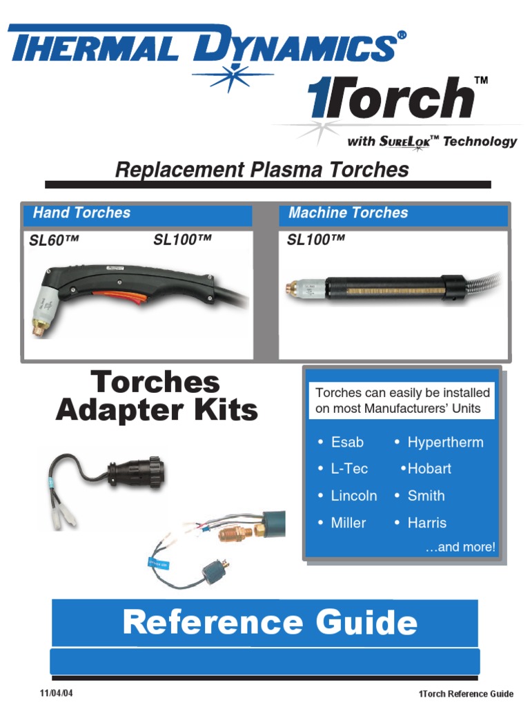 Torches Adapter Kits: Reference Guide | Bienes manufacturados | Naturaleza
