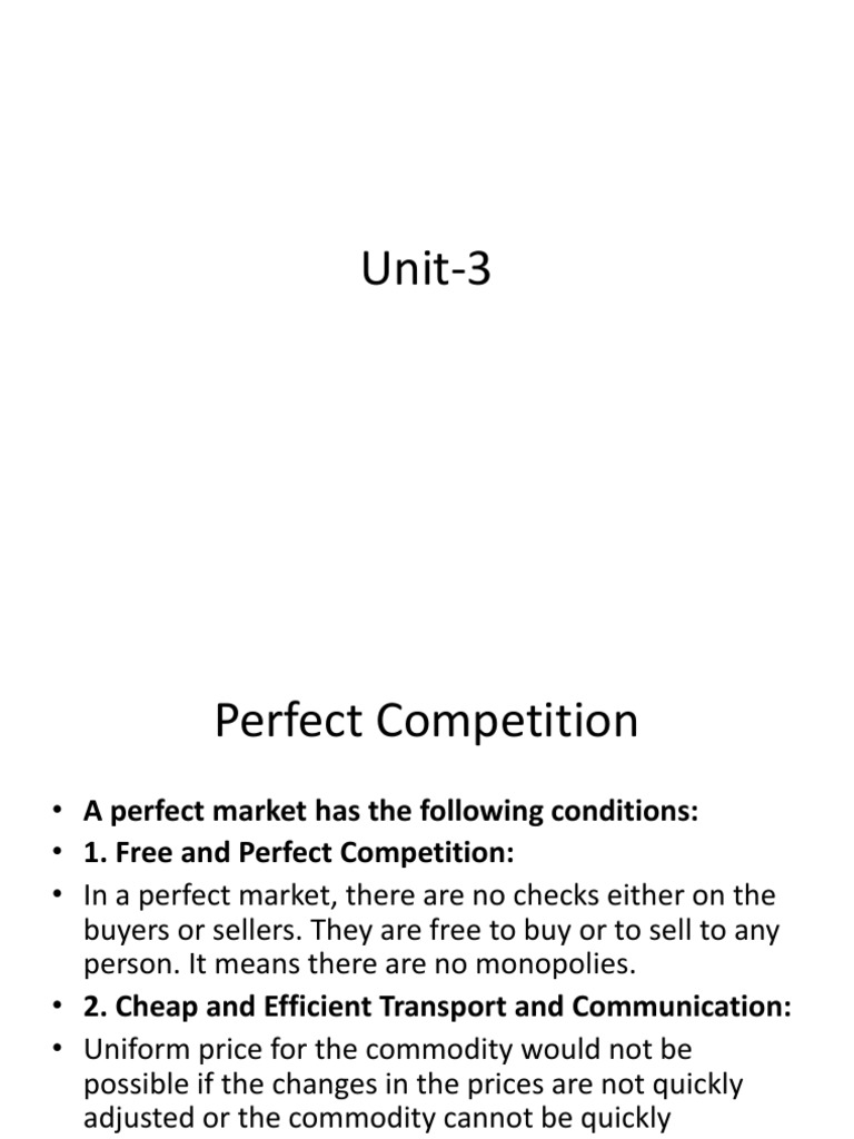 Analysis of Market Structures: Exploring the Key Characteristics and ...