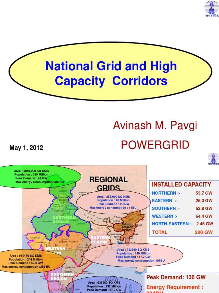National Grid and High Capacity Corridors PDF | PDF | Electrical Grid ...