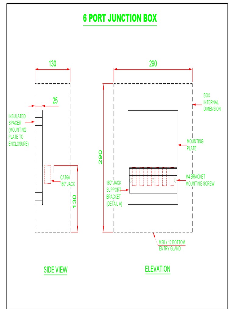 6 Port - Junction Box | PDF | Manufactured Goods