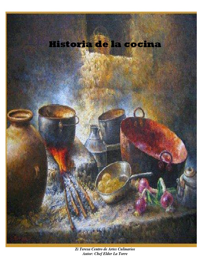 Guia Historia De La Cocina Pdf Pdf Gastronomía Alimentos