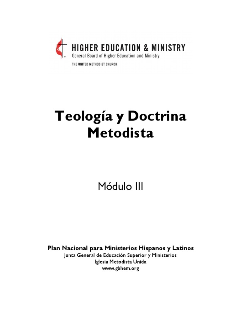 Teologia - y - Doctrina Metodista | PDF | Sola Fide | Gracia en el ...