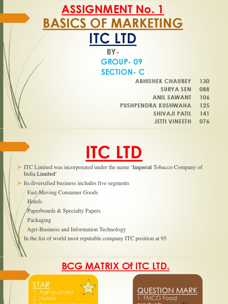 Itc SWOT and PESTLE | PDF | Cigarette | Tobacco