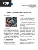 Culture Media | PDF | Growth Medium | Bacteria