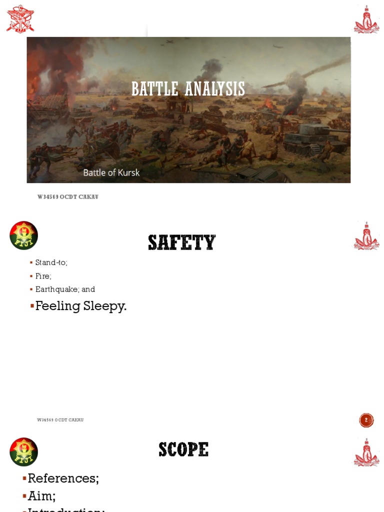 Battle Analysis - Battle of Kursk | Download Free PDF | Battle Of Kursk ...
