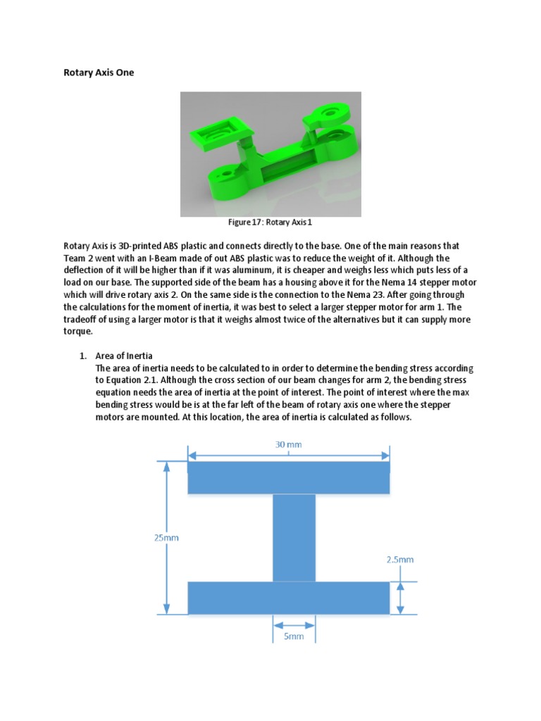 Rot 1 Calcs | PDF | Beam (Structure) | Bending