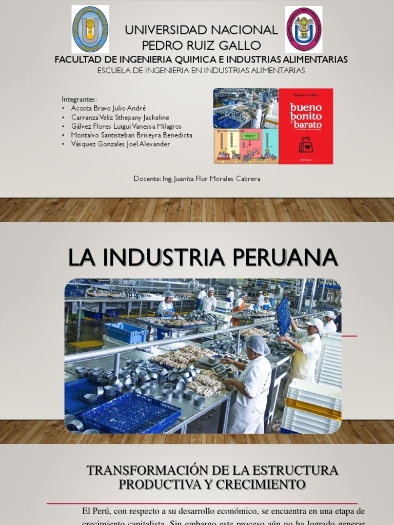 Industria Peruana: Retos y Evolución | PDF | Perú | Marketing