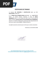 Certificado Isem | PDF