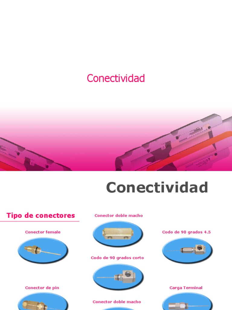 Conectividad | PDF | Conector eléctrico | Cable coaxial