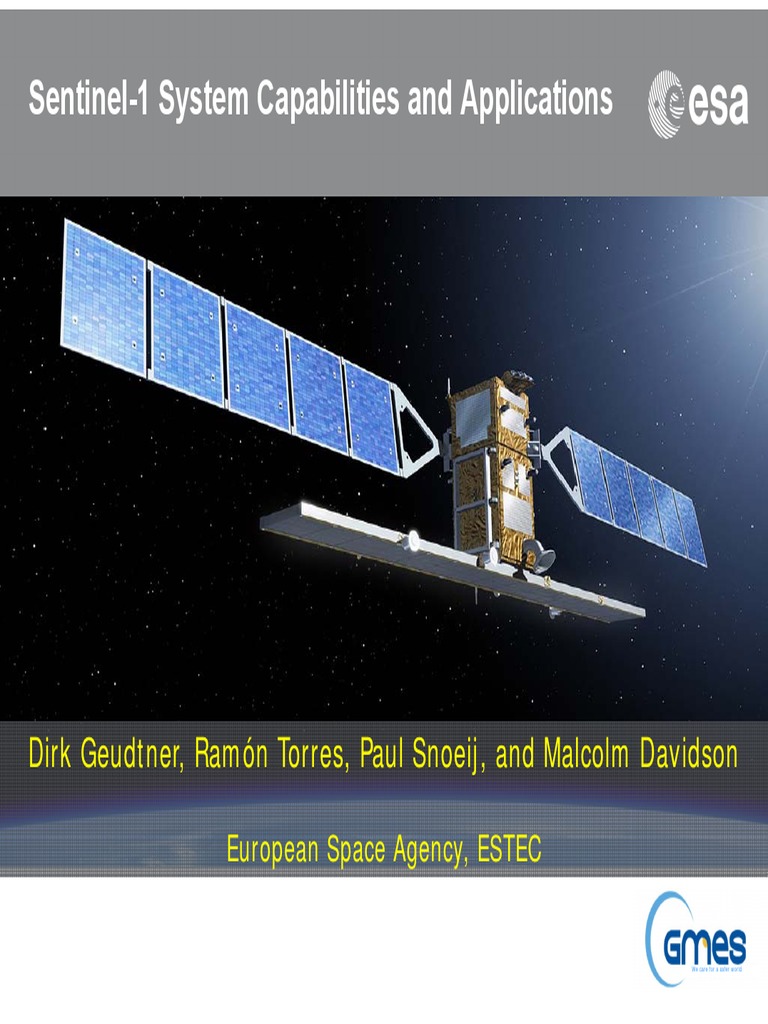 Sentinel-1 System Capabilities and Applications: Dirk Geudtner, Ramón ...