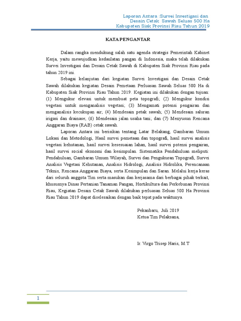 Kata Pengantar Dan Daftar Isi - Lap - Antara | PDF
