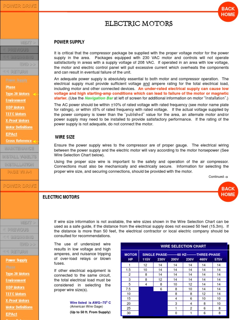 Motors | PDF | Electric Motor | Power Supply
