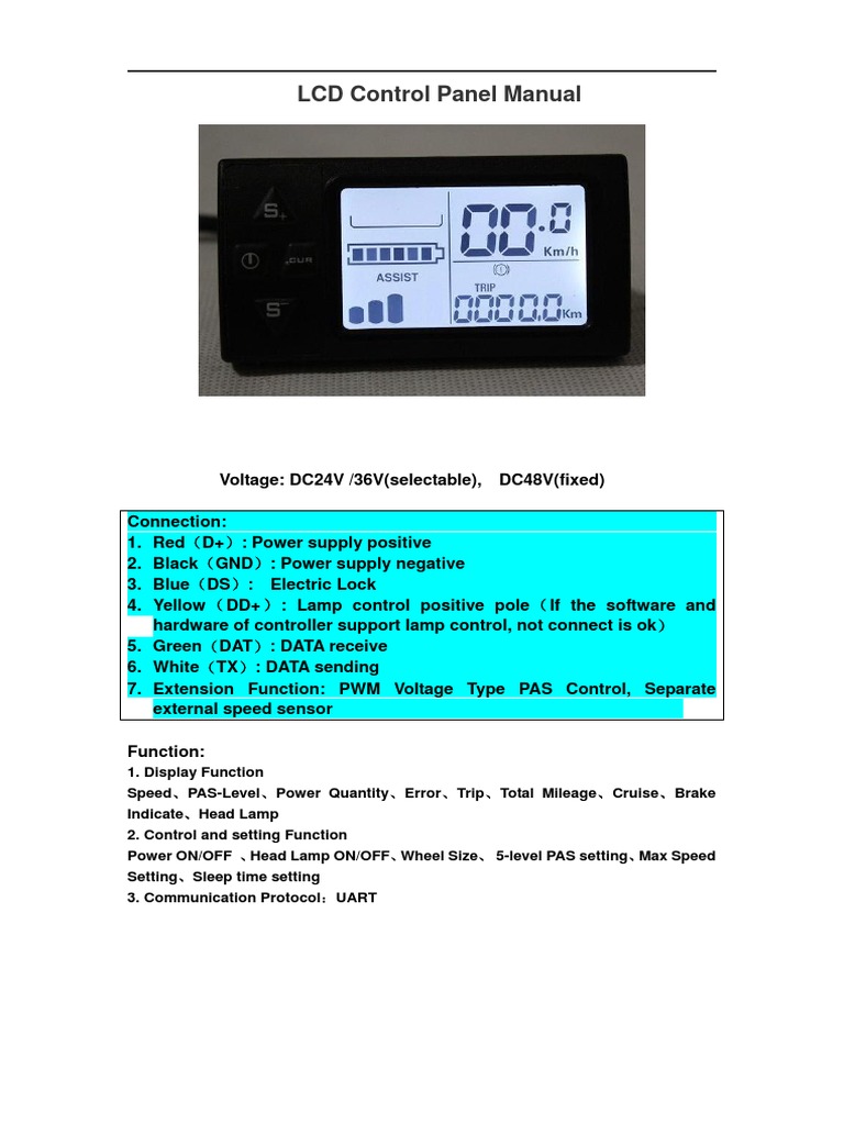 LCD Manual | Download Free PDF | Power Supply | Electricity