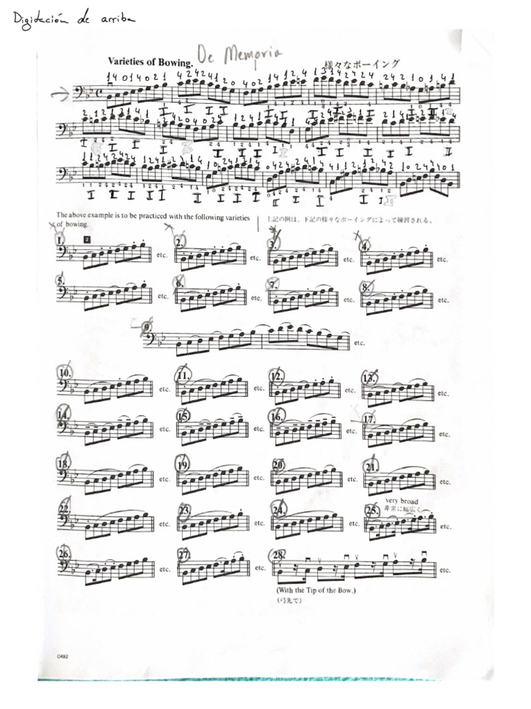 Simandl Etude Double Bass | PDF