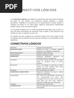 Cuadro Sinoptico Tipos de Conectores | PDF