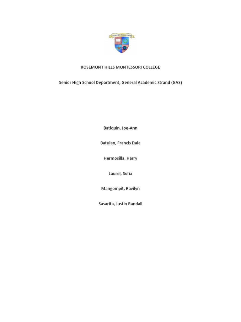 Determining the Weakest Subject of Students | PDF | Motivation ...