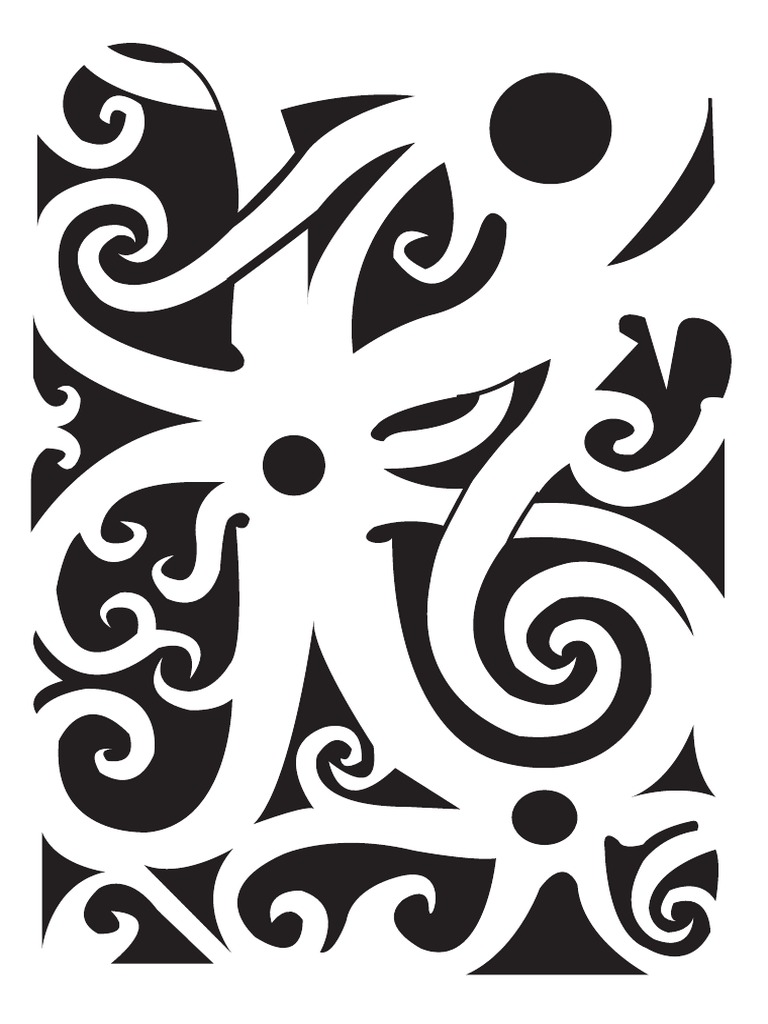 Motif Orang Ulu PDF | PDF