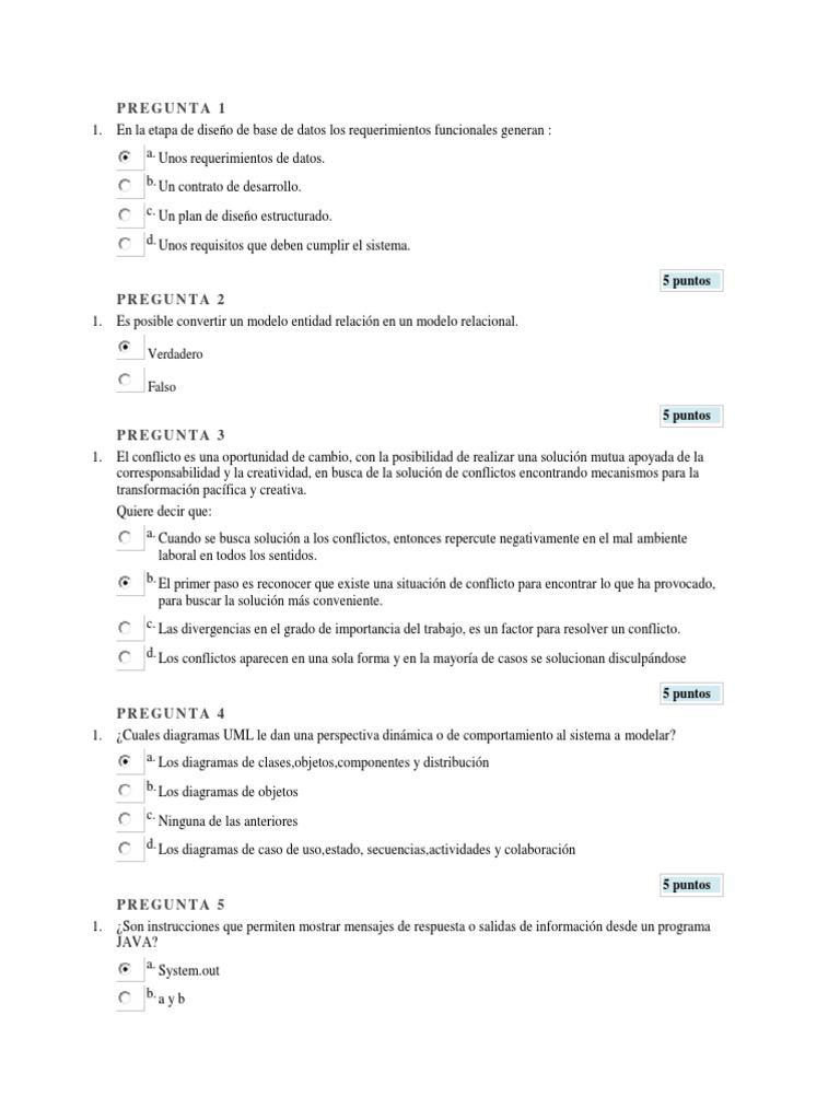 PREGUNTA 1 Sofia Plus | PDF | Java (lenguaje de programación) | Objeto (informática)