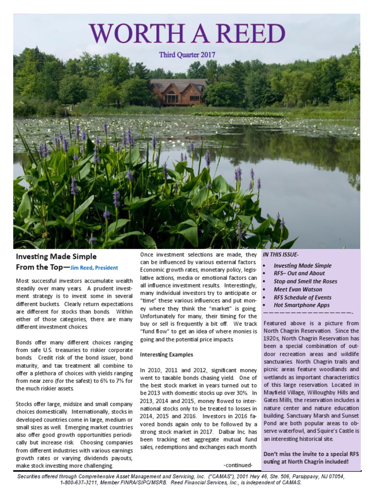 Third Quarter 2017 Investment Newsletter | PDF | Bonds (Finance ...