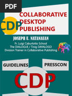 Collaborative Desktop Publishing | PDF | News | Page Layout