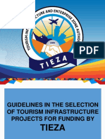 TIEZA: Tourism Infrastructure Guidelines | PDF | Infrastructure | Tourism