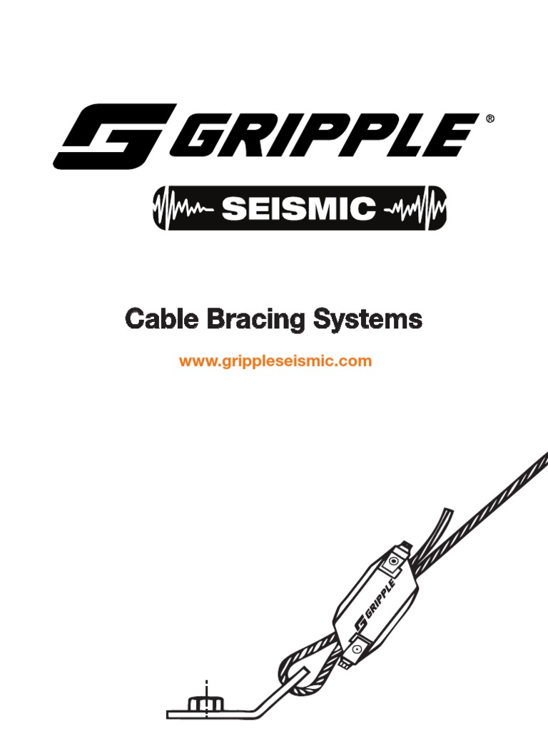 Seismic Gripple Cable Bracing | PDF | Manufactured Goods | Equipment