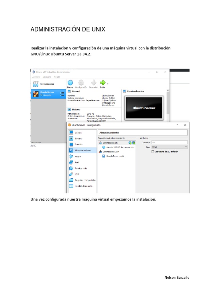 Guía de Instalación Ubuntu Server | PDF | Distribución de Linux ...