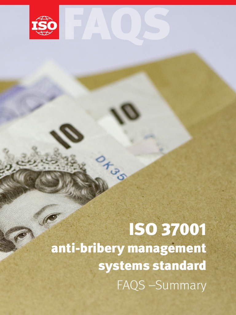 Anti-Bribery Management Systems Standard: FAQS - Summary | PDF ...