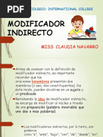 Ejemplos de Modificadores Directos e Indirectos | PDF | Asunto ...