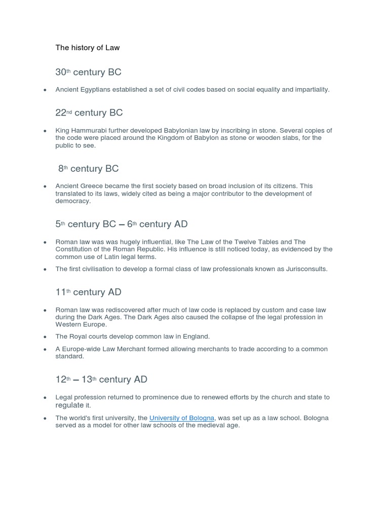 History of Law Codes and Courts | PDF