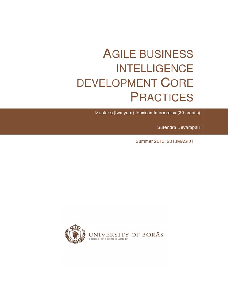 Fulltext01 PDF | PDF | Business Intelligence | Qualitative Research