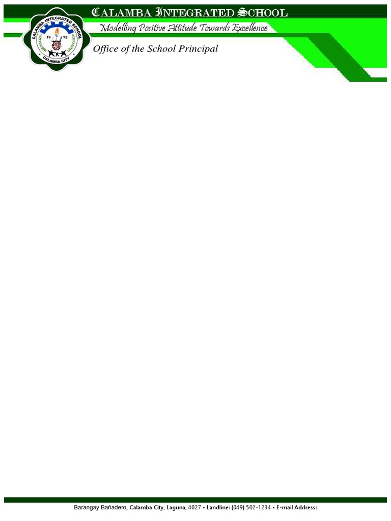 Proposed CIS Letterhead | PDF | Career & Growth