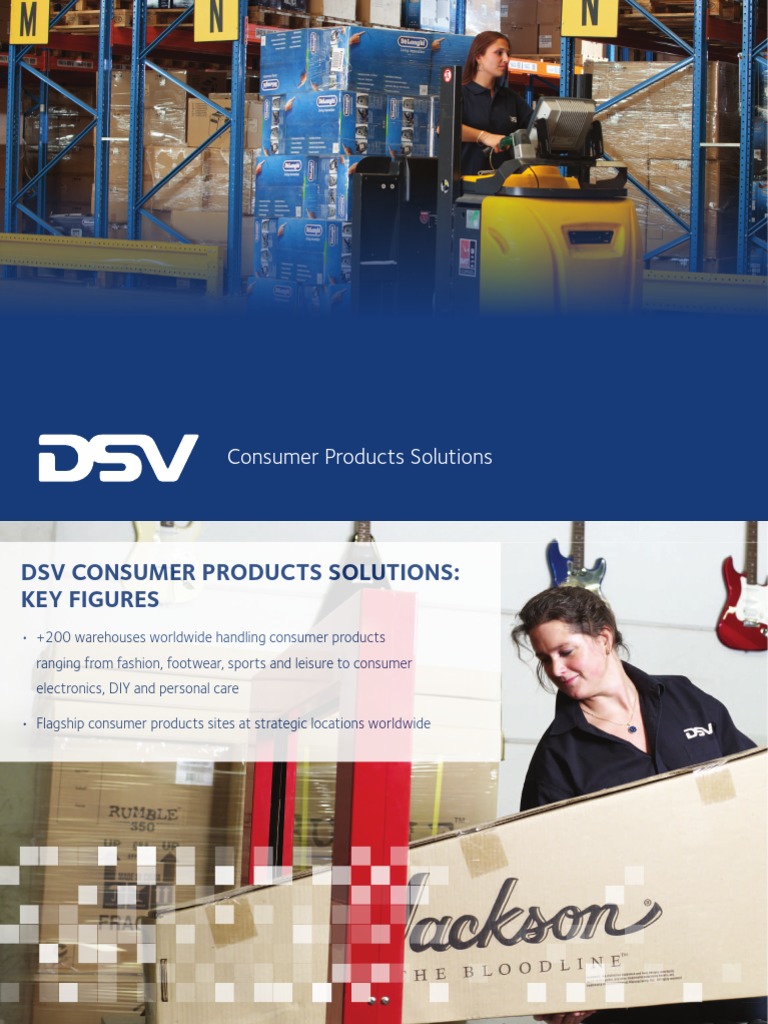 Consumer Products Logistics DSV | PDF | Retail | Logistics