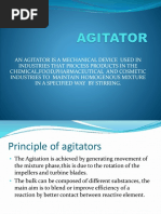 Types of Agitators, Agitator Design and Construction | PDF | Propeller ...