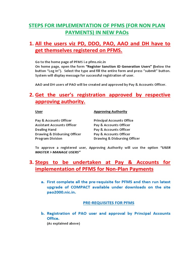 A Comprehensive Guide to Implementing PFMS (Public Financial Management ...