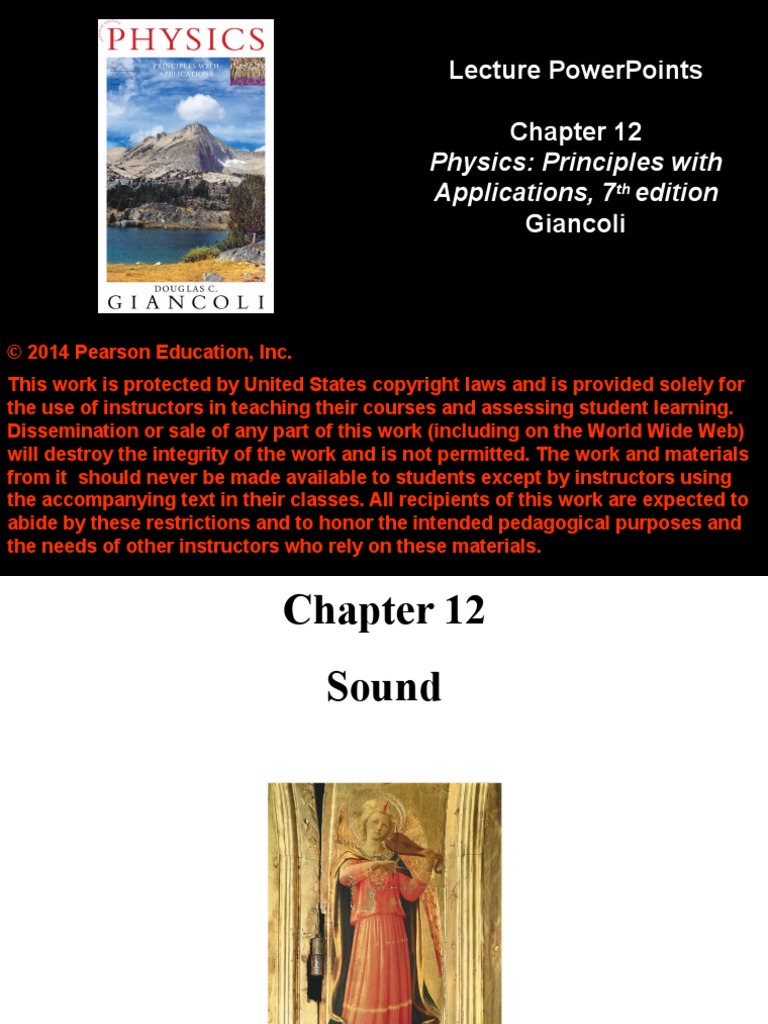 12 LectureOutline | PDF | String Instruments | Sound