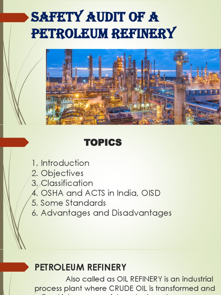 Assessing Safety Standards and Identifying Areas for Improvement ...