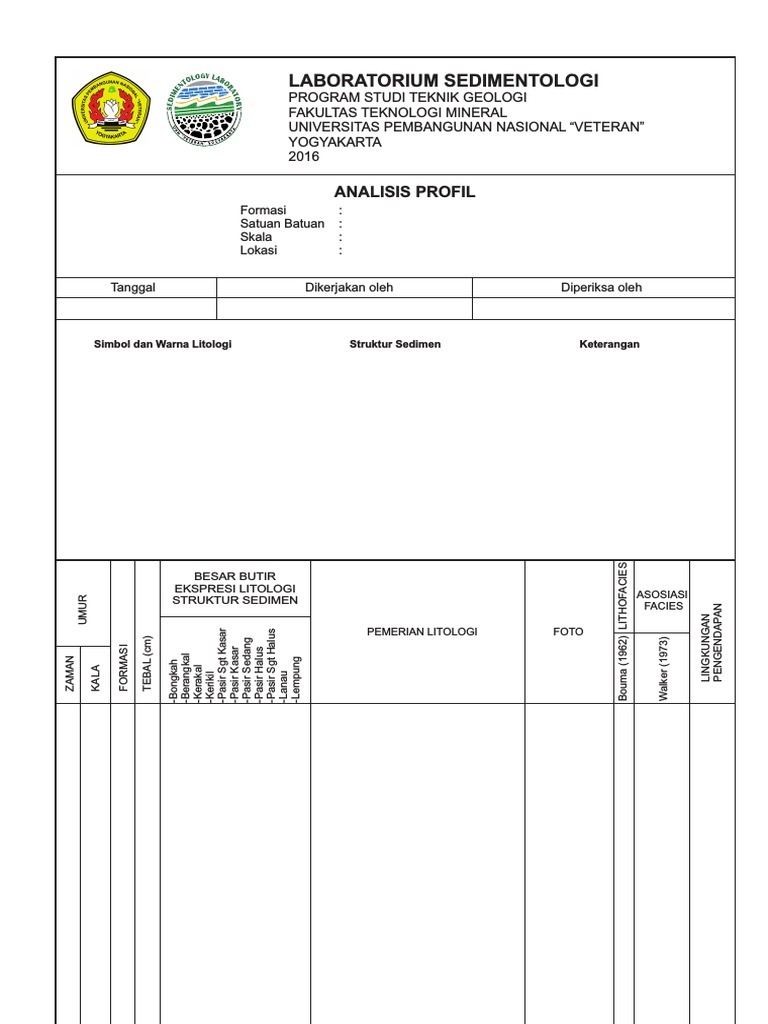 Analisis Struktur Sedimen dan Litologi | PDF
