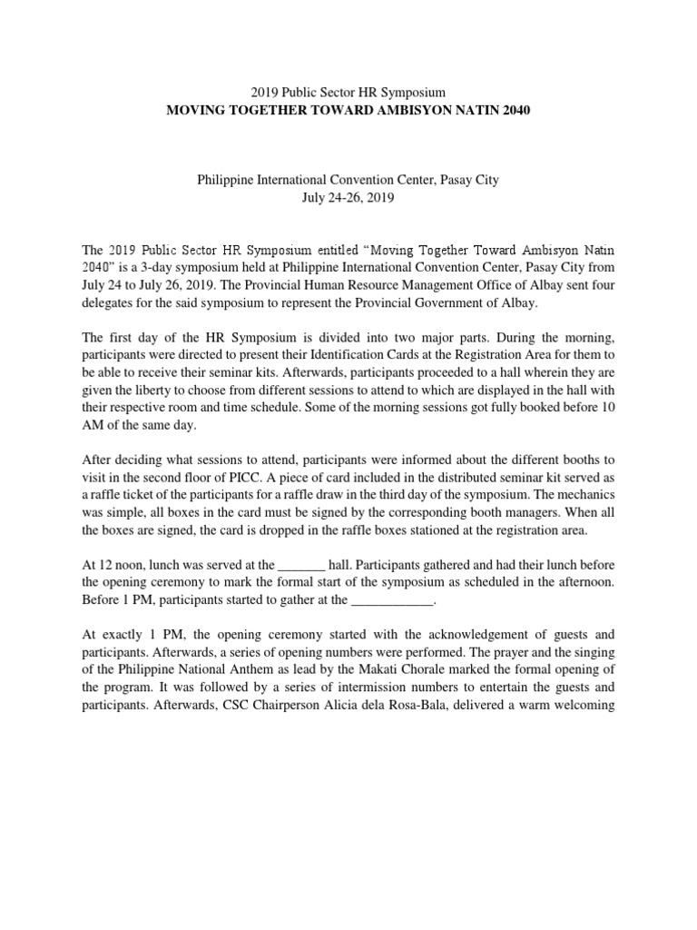 Moving Together Toward Ambisyon Natin 2040 | PDF | Government | Public ...