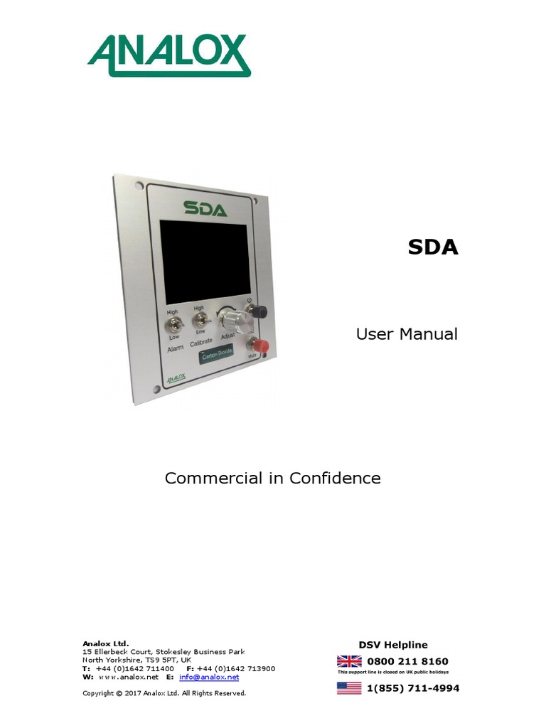 SDA User Manual | PDF | Port (Computer Networking) | Transmission ...
