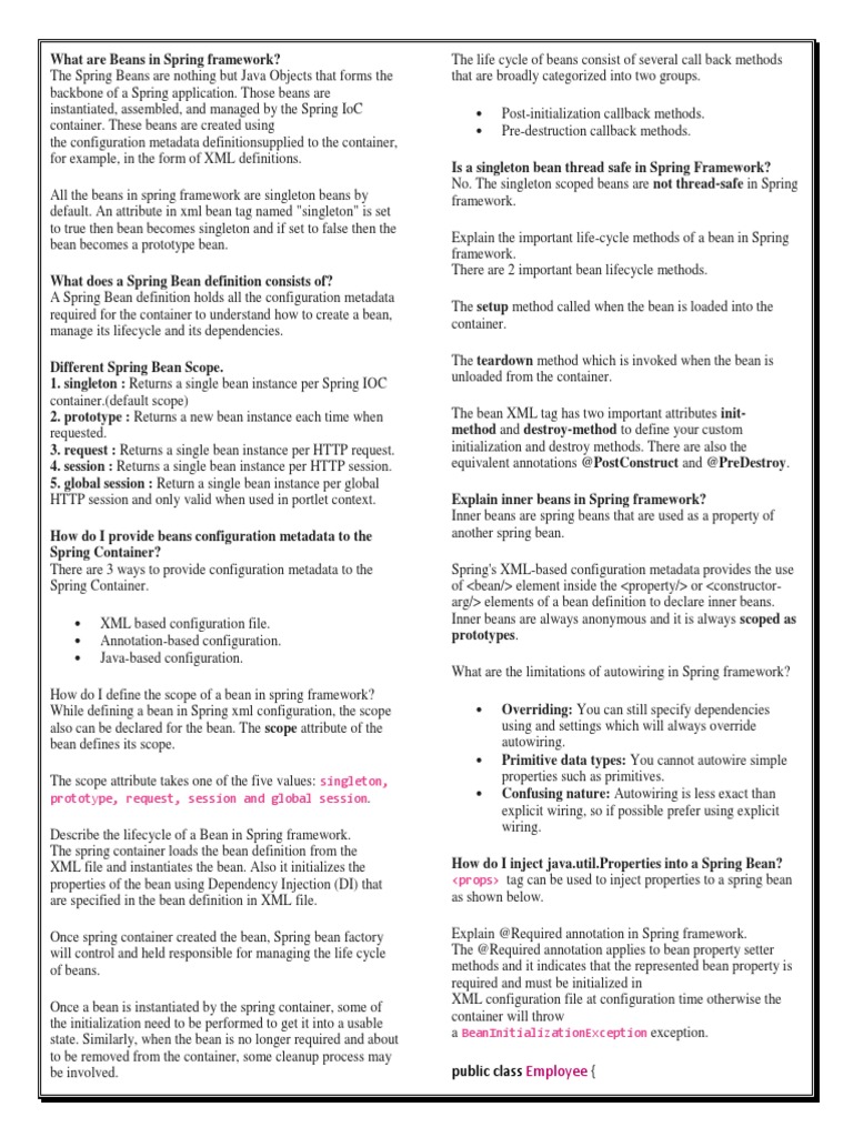 Public Class: Singleton, Prototype, Request, Session and Global Session ...