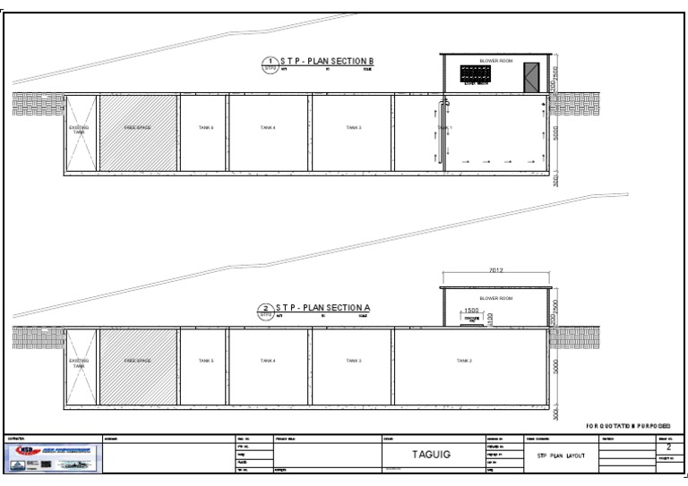 S T P - Plan Section B: Taguig | PDF