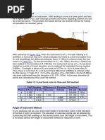 8.5 - Rise and Fall Method Calculations | PDF