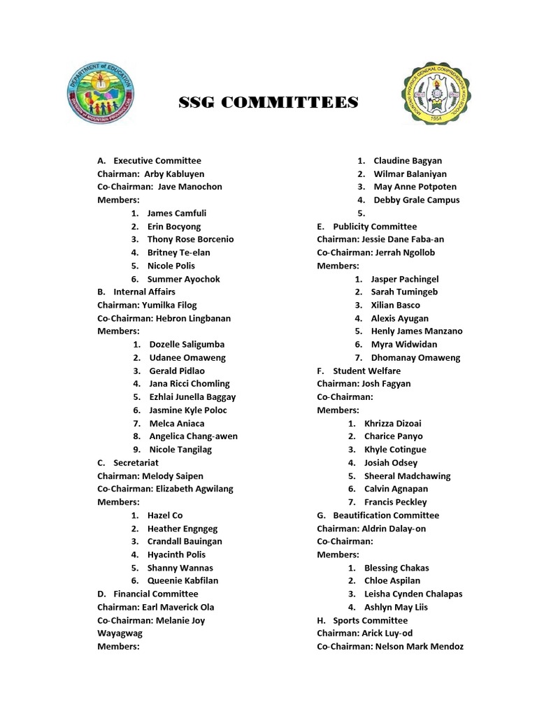 Committees | PDF