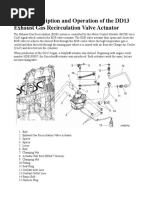 16.3 Installation of The DD15 and DD16 Exhaust Gas Recirculation Valve ...